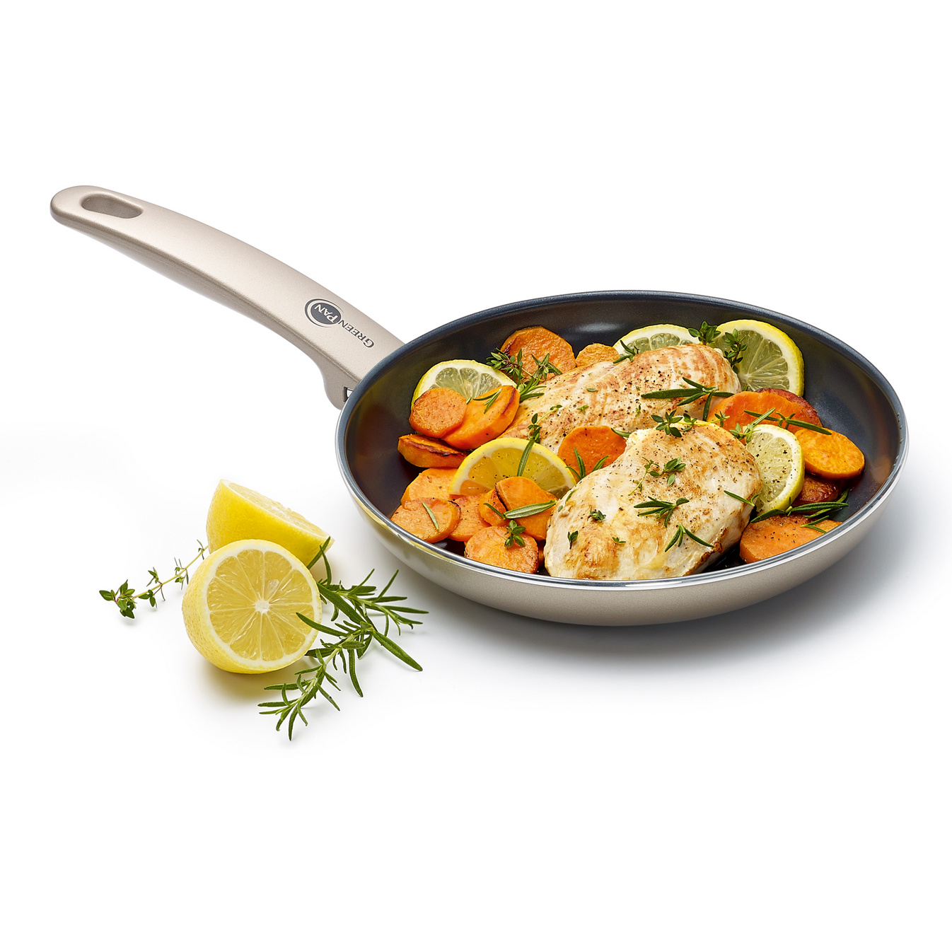 GreenPan Cambridge Bronze Braadpan 20cm brons Cambridge – GreenPan BE